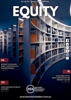 ASA Equity Newsletter - New Zealand Shareholders' Association